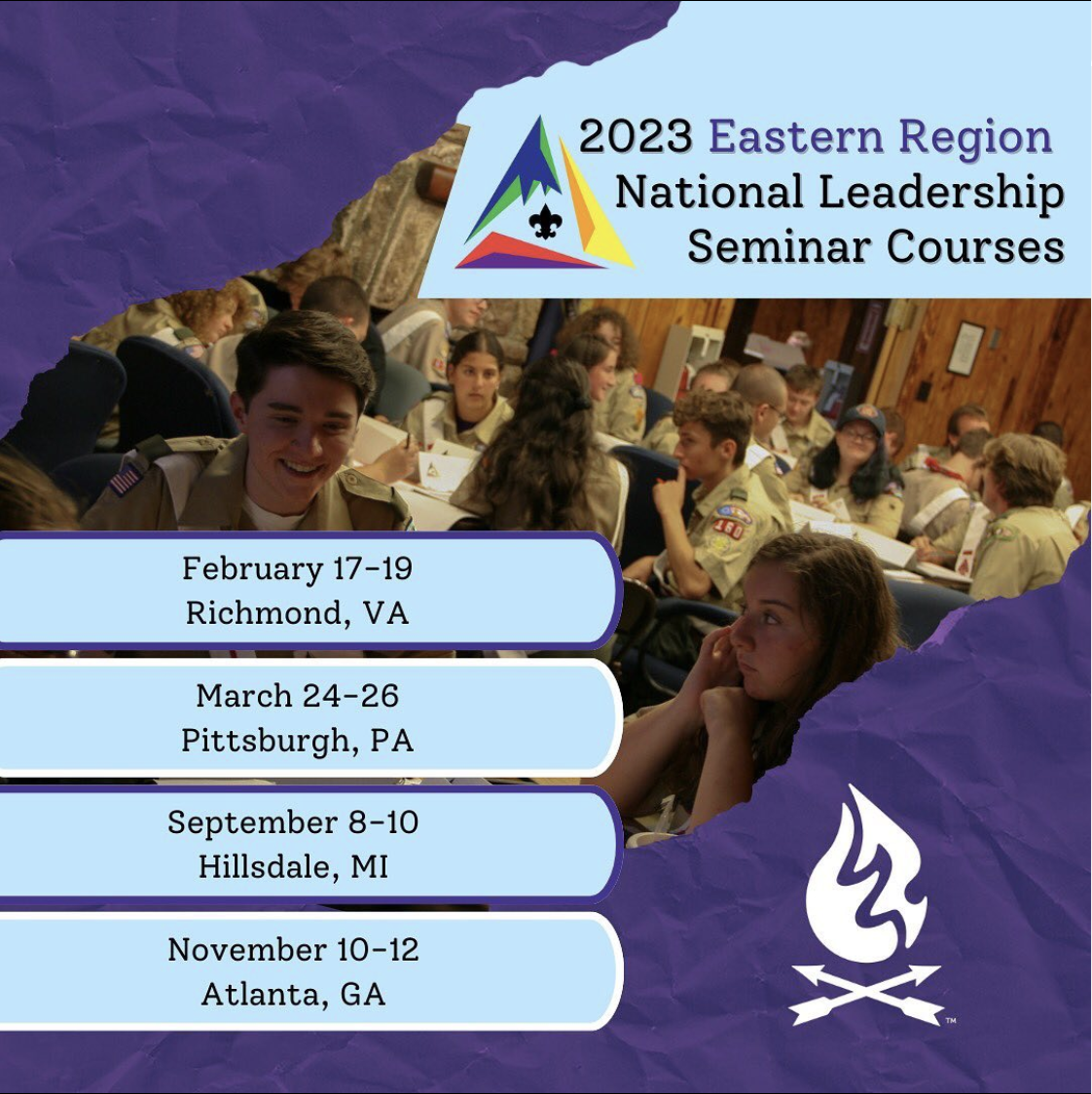 NLS and DYLC Training Opportunities in 2023 | Section E1